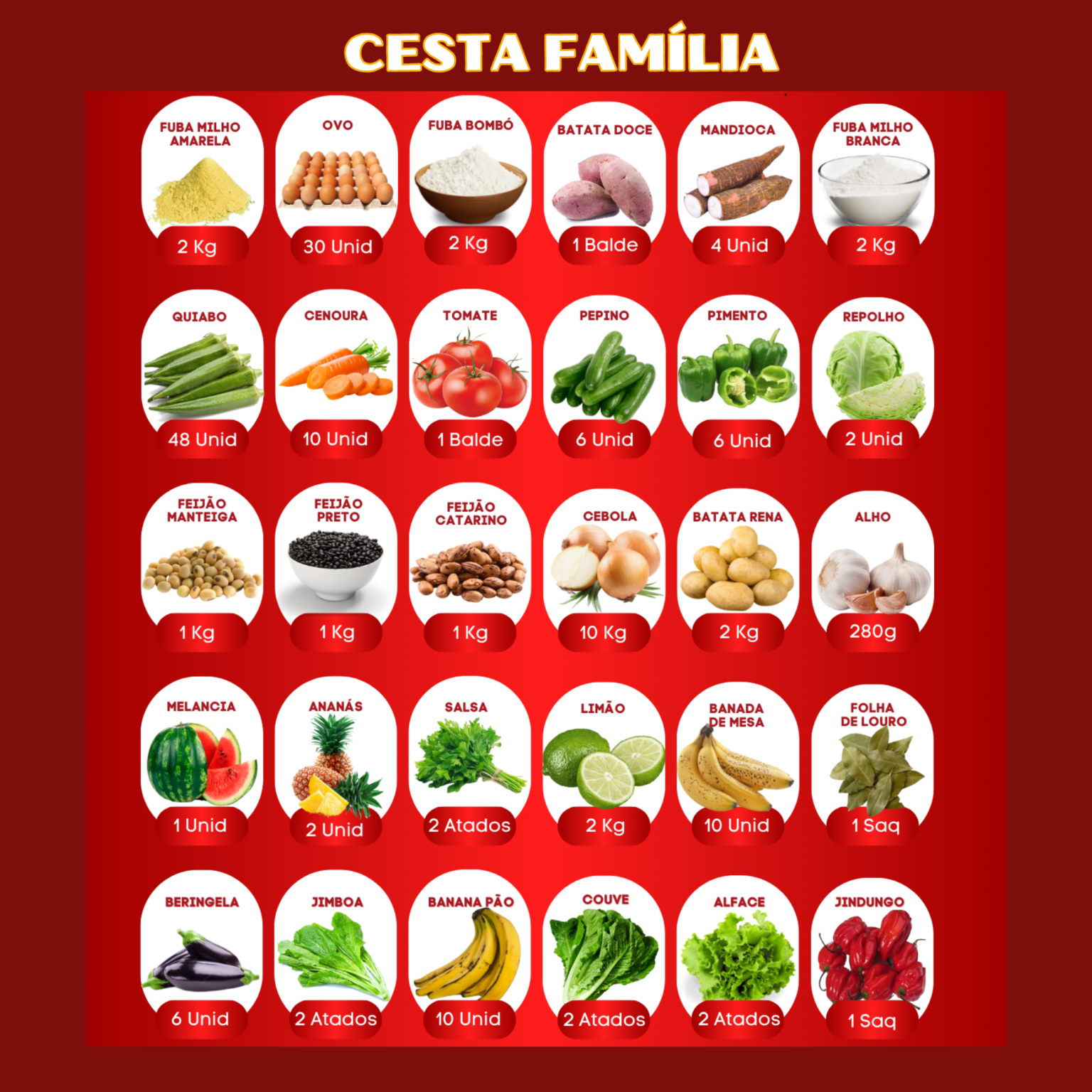 Ginguba | Cesta Da Lavra